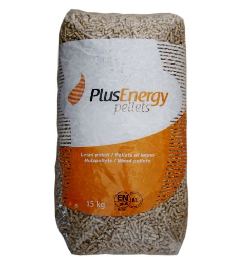 Offerta pellet Abete: bancale da 72 sacchi Plus Energy vendita online